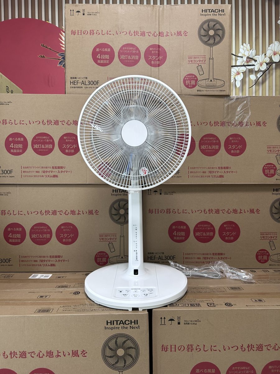 Quạt lửng Hitachi HEF-AL300F 8 cánh - Hàng Nhật Quang Minh